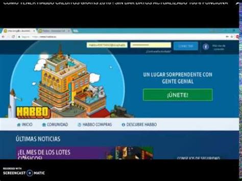 Como Ganar Creditos En Habbo Es Gratis YouTube