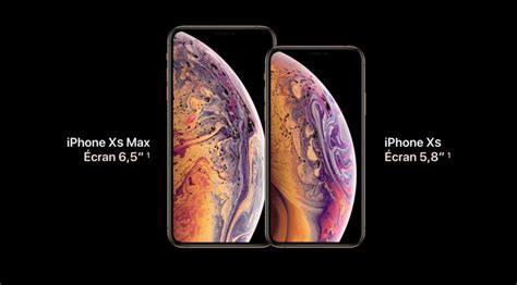 L Iphone Xs Et L Iphone Xs Max Caract Ristiques Prix Et Date De Sortie