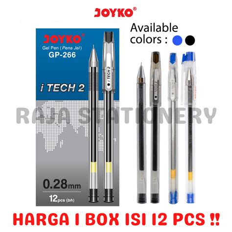 Jual Joyko Gel Pen Hi Tec Pulpen Jokyo Itech Hitec Mm Gp Pcs