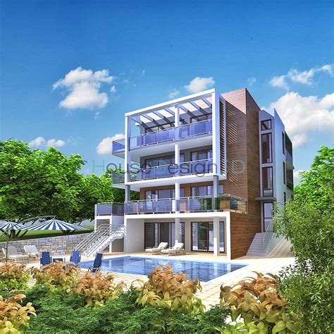 Residential Building 3d Visualization HouseDesign3D