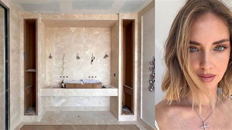 Chiara Ferragni la nuova casa avrà uno spettacolare bagno in marmo