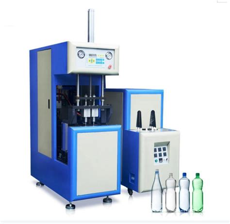 Blowing Machine For Pet Preform Plastic Bottle Blower Machine Semi Auto