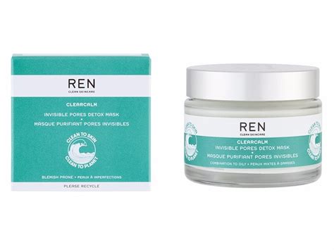 REN Clean Skincare Clearcalm Invisible Pores Detox Mask LovelySkin