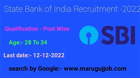 Sbi Bank Recruitment Youtube
