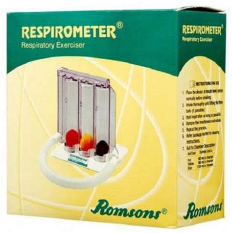 Romsons Respirometer 3 Ball Lung Exerciser Kgn Traders ID 23499279648