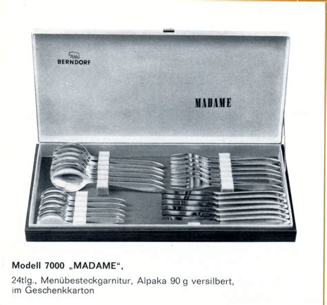 Marianne Denzel 60 teiliges Besteck für 12 Personen Madame Fa