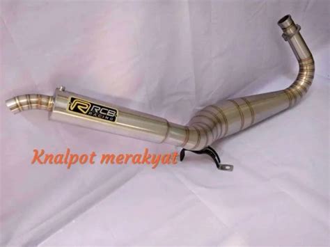 Knalpot Rx King Kolong Kobra Rcb Stainless Lazada Indonesia