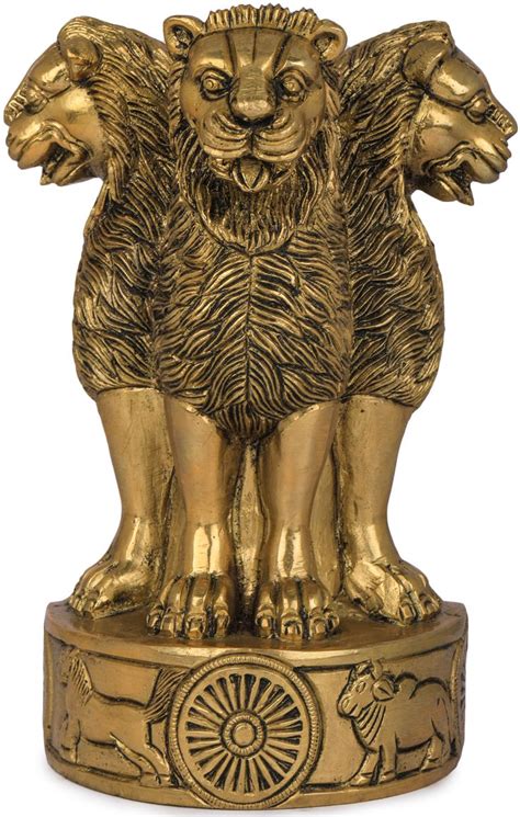 Ashoka Stambh The National Emblem Of India Hollow Wall Hanging