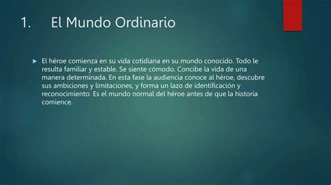 Pasos Del Viaje Del H Roe Pptx