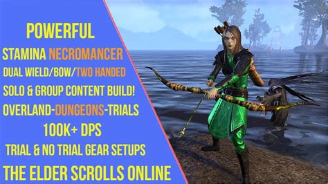 Powerful Stamina Necromancer Dps Pve Build Eso Arzyelbuilds
