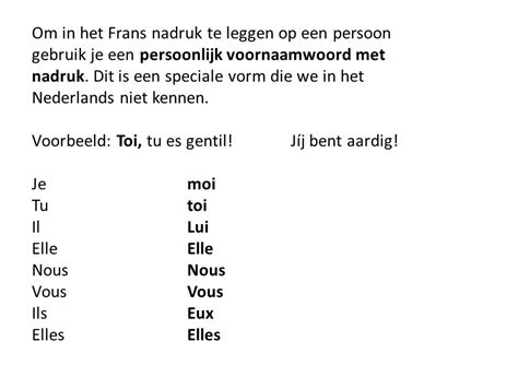 Persoonlijk Voornaamwoord Bezittelijk Voornaamwoord 42 OFF
