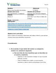 Actividad 7 Etica Profesional Y Ciudadana Docx Reporte Nombre