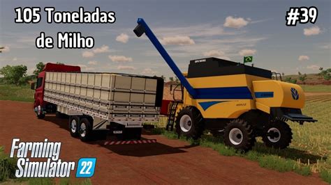 Fim Da Safra Do Milho 105 Toneladas Fazenda Guerreiro Farming