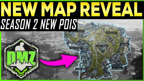 MW2 DMZ SEASON 2 NEW MAP REVEAL ASHIKA ISLAND ALL POI LOCATIONS