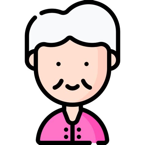 Grandmother Special Lineal Color Icon