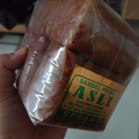 Jual Sambel Pecel Blitar ASLI 850 Gram Produksi Kademangan Bumbu