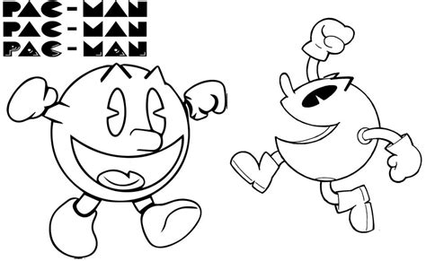 Dibujos De Pac Man Para Colorear Wonder Day