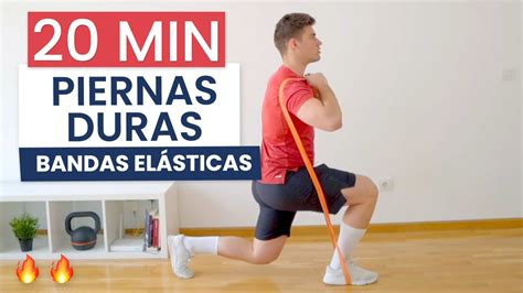 EJERCICIOS para TREN INFERIOR con BANDAS ELÁSTICAS Ejercicios tren