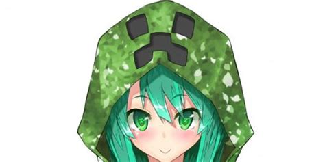 Anime Creeper Fan Art Wiki Minecraft Amino