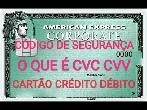 Código de Segurança O que é CVV ou CVC do CARTÃO YouTube