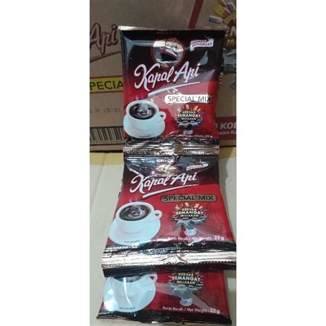 Jual KOPI KAPAL API SPECIAL MIX 1 Renteng Isi 10 Sachet 23g