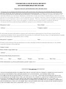 Request For Sex Offender Registry Information Form Sex Offender