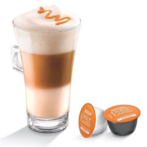 Kapsułki do ekspresów NESCAFE Dolce Gusto Latte Macchiato Caramel 16