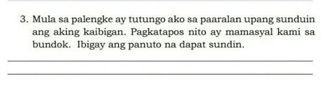Magbigay Ng Panuto Na May Tatlo Hanggang Apat Na Hakbang Gamit Ang