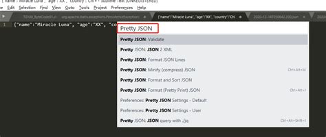 sublime 安装 json格式化 插件 龙凌云端 博客园