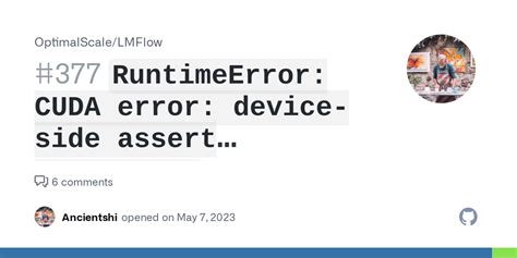 RuntimeError CUDA Error Device Side Assert Triggered When I Bash