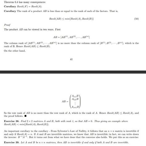 solved theorem 6 4 has many consequences corollary