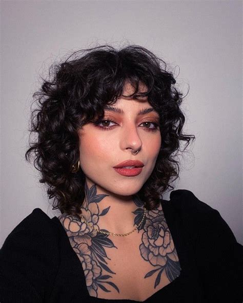 Short Haircuts Curly Hair Shaggy Curly Hair Curly Shag Haircut