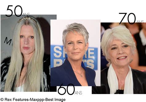 Comment Bien Porter Les Cheveux Gris Elle