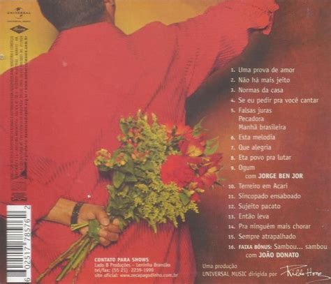 CD Zeca Pagodinho Uma Prova De Amor Digifile Colecionadores