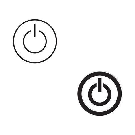 N De Icono De Encendido Y Apagado Vector En Vecteezy
