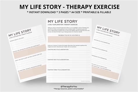 Narrative Therapy Worksheet Resolving Conflicts Happiertherapy