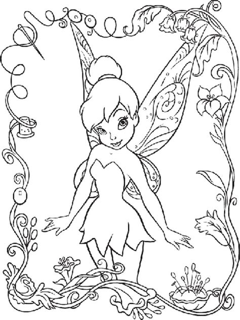 Coloriage A Imprimer Clochette La Fee Bricoleuse Gratuit Et Colorier