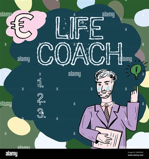 Conceptual Display Life Coach Business Approach A Person Who Advices