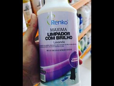 ACL Renko Máxima Limpador Brilho YouTube