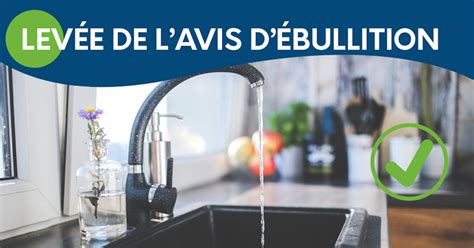 Levée de l avis d ébullition d eau préventif pour Tracy St Joseph et