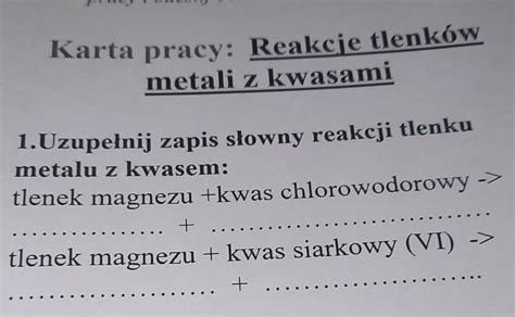 POTRZEBUJĘ NA DZIŚ BARDZO PROSZĘ O POMOC PILNE Brainly pl