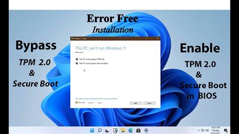 Bypass Windows 11 Tpm 2 0 Install Windows 11 Without Tpm Chip Riset