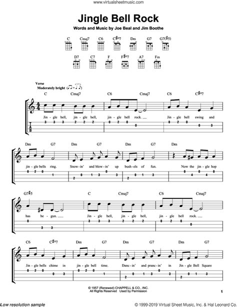 Jingle Bell Rock Guitar Chord