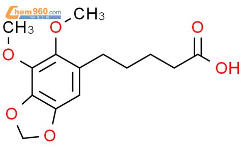 93399 49 6 1 3 Benzodioxole 5 pentanoic acid 6 7 dimethoxy CAS号 93399