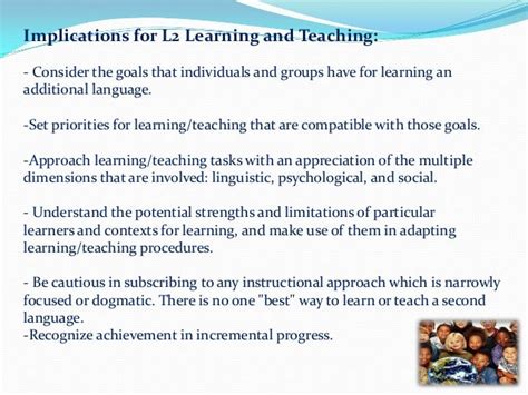 l2 learning and teaching