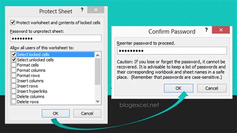 fungsi protect sheet excel blog tutorial microsoft excel