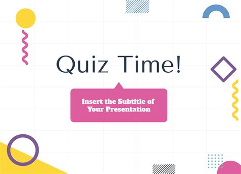Free Interactive Quiz Templates