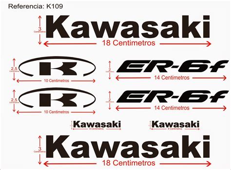 Pegamax Adhesivos Para Motos Adhesivos Kawasaki Er F Referencia K