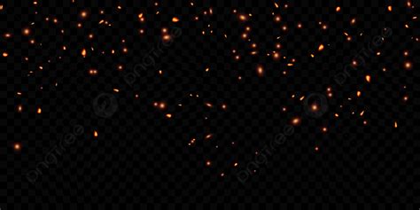 Burning Red Hot Sparks Realistic Fire Flames Abstract Background Flame