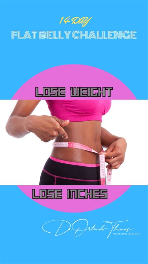Join Day Flat Belly Challenge Dr Orlando Thomas